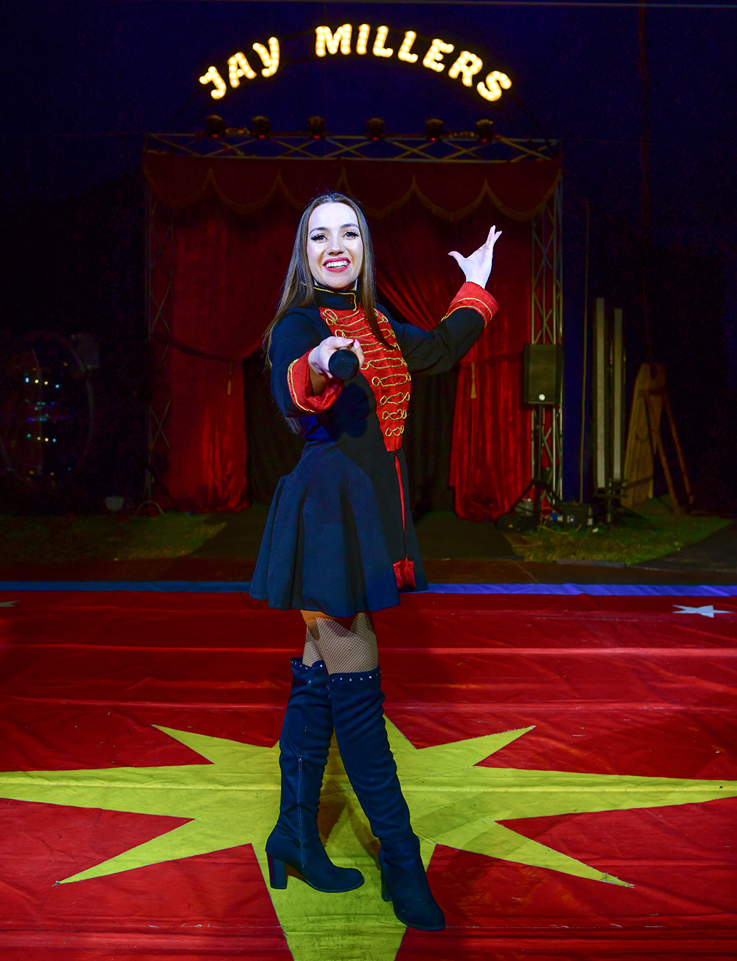 Ringmistress Lia - Jay Miller's Circus